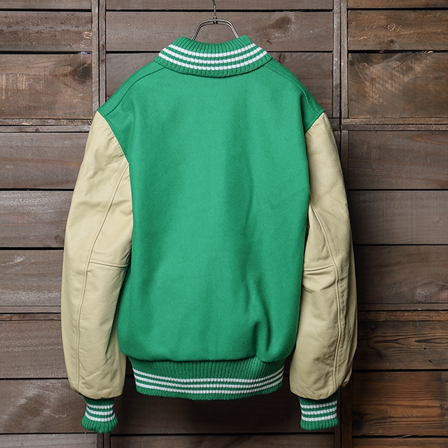 SKOOKUM 99301 LEATHER SLEEVE SET-IN(36 GREEN/CREAM LEATHER): APPAREL ...